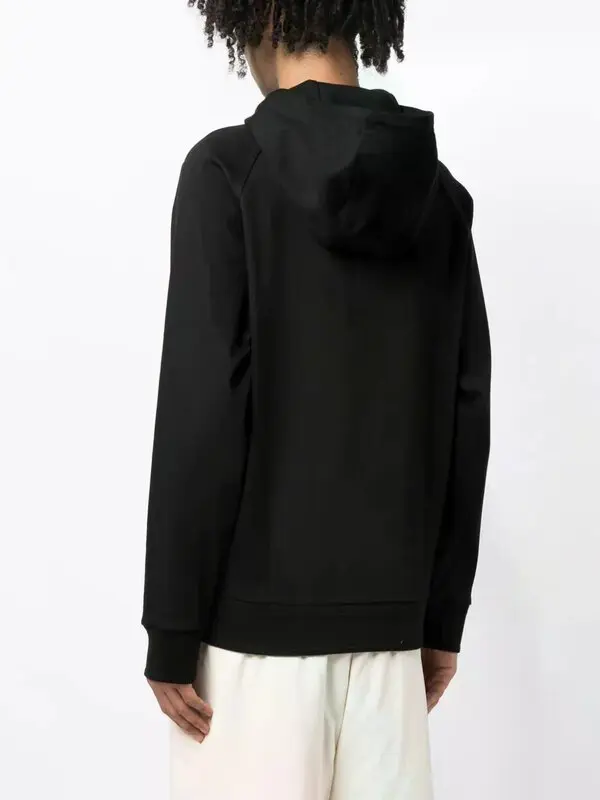 BOSS Logo-patch Drawstring Hoodie