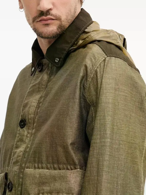 C.P. COMPANY Mille Hooded Patch-pockets Jacket