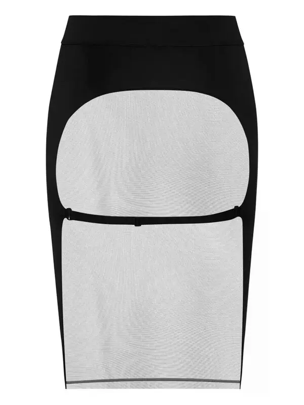 MAISON CLOSE Pure Tentation Mini Skirt - Black