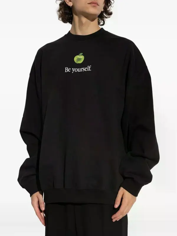 Vetements Apple-print Sweatshirt