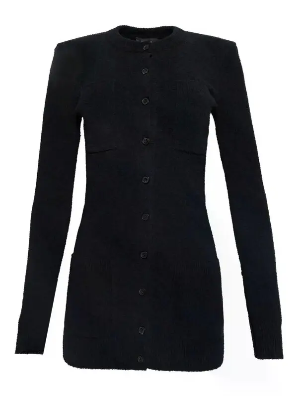 Wardrobe.NYC Padded-shoulder Button-up Cardigan