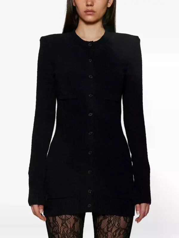Wardrobe.NYC Padded-shoulder Button-up Cardigan