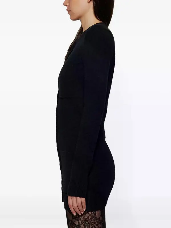 Wardrobe.NYC Padded-shoulder Button-up Cardigan