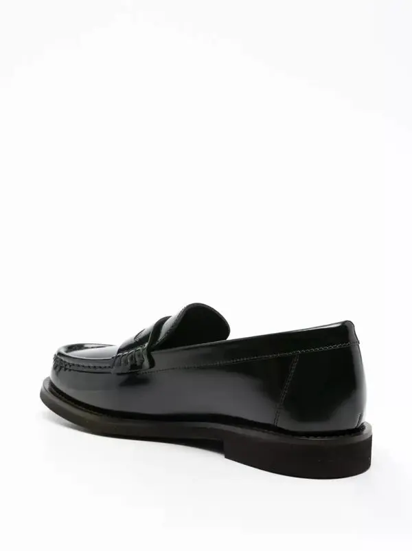 Brunello Cucinelli Monili Chain-detailed Loafers - Black