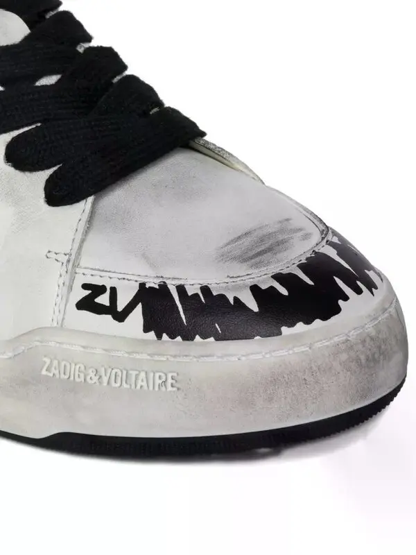 Zadig&Voltaire Fly Wings Sneakers - White