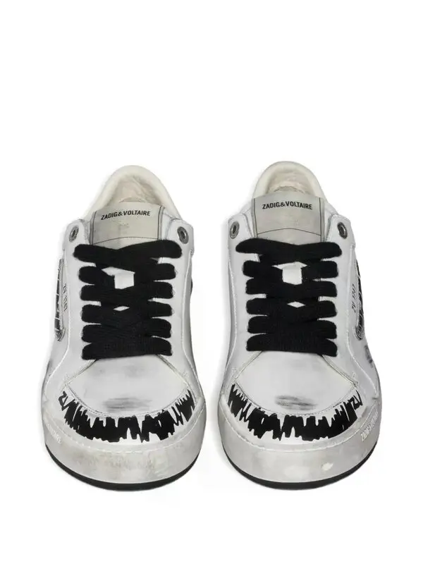 Zadig&Voltaire Fly Wings Sneakers - White