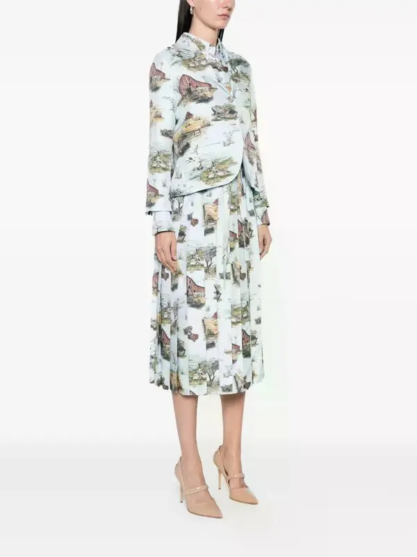 Thom Browne All-over Print Blazer