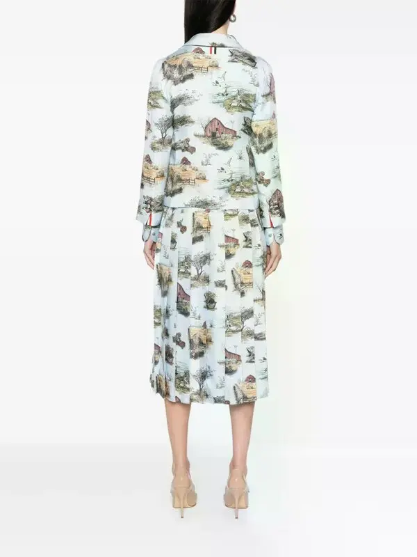 Thom Browne All-over Print Blazer