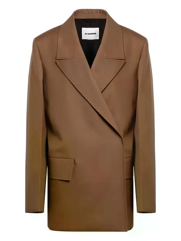 JIL SANDER Wool Double-breasted Blazer