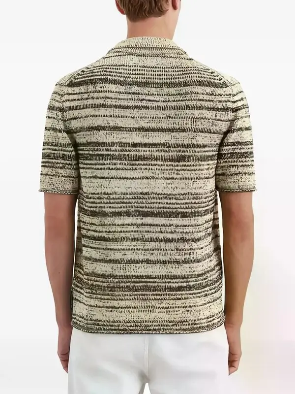 Marc O'polo Marl-knit Short-sleeve Shirt