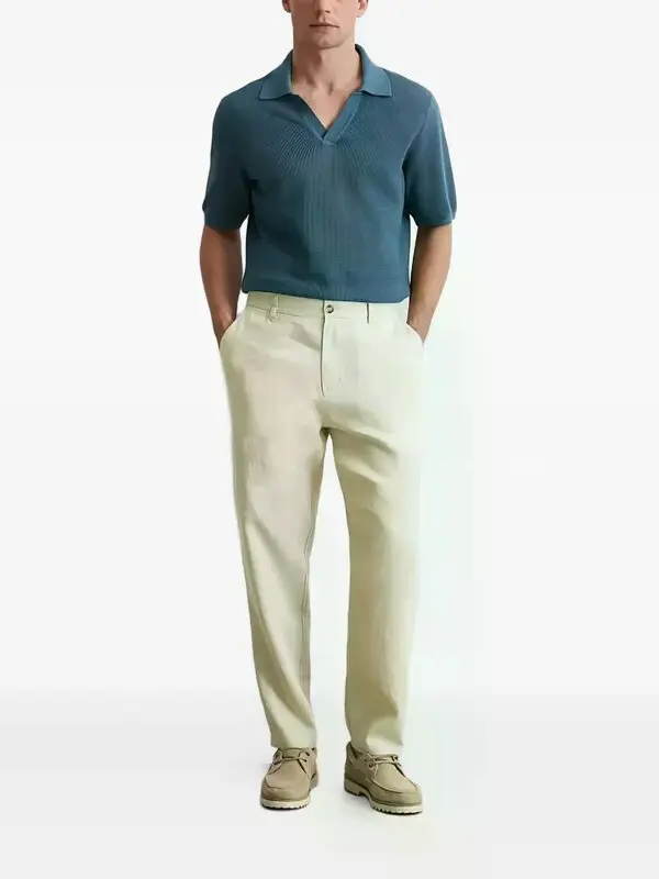 Marc O'polo Linen Chinos - Neutrals