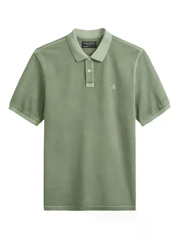 Marc O'polo Cotton Polo Shirt - Green