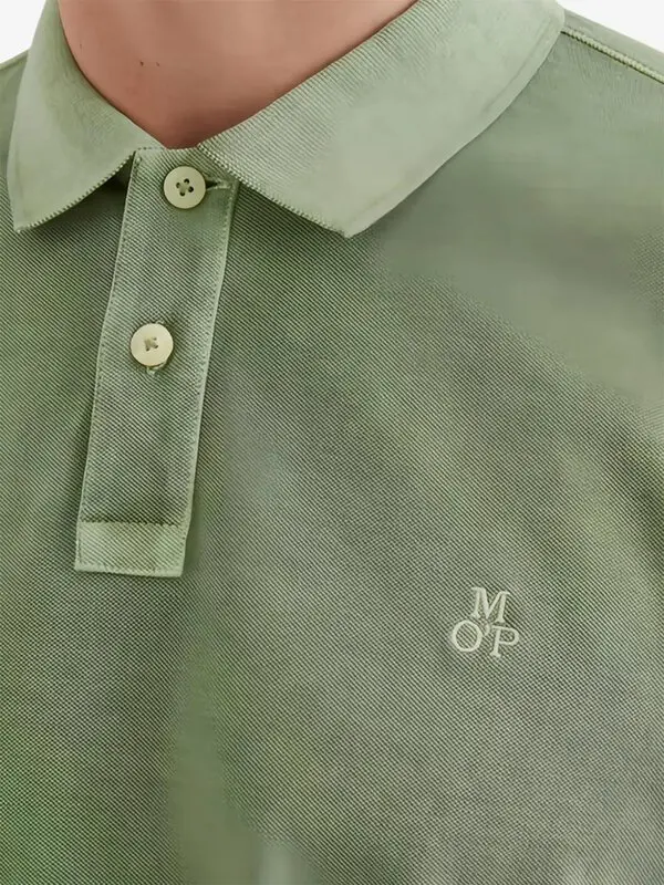 Marc O'polo Cotton Polo Shirt - Green