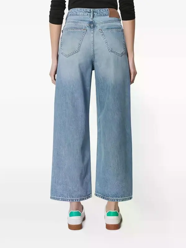Marc O'polo Logo-patch Cropped Jeans