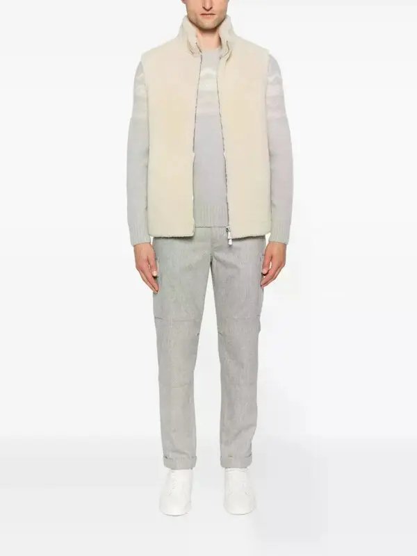 Eleventy Cargo-pockets Trousers - Grey