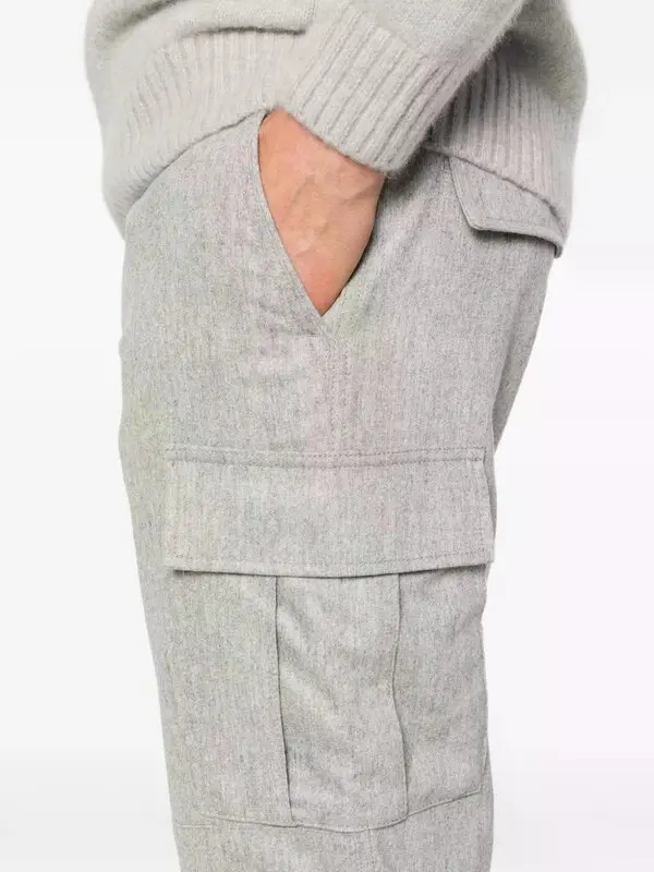 Eleventy Cargo-pockets Trousers - Grey