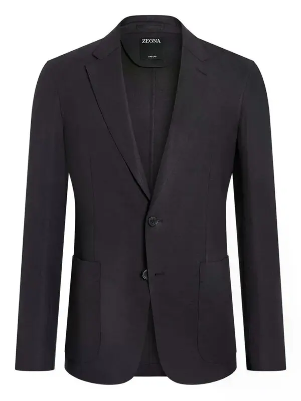 Zegna Oasi Linen Blazer - Blue