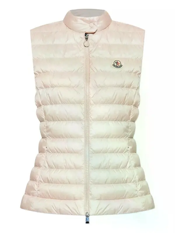 Moncler Ghany Quilted Sleeveless Gilet - Pink