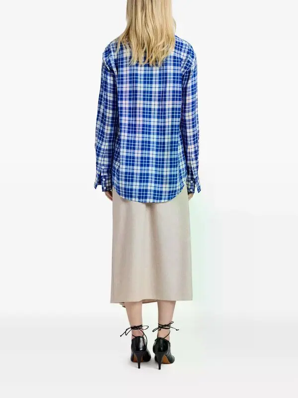 Proenza Schouler Bronwen Shirt - Blue