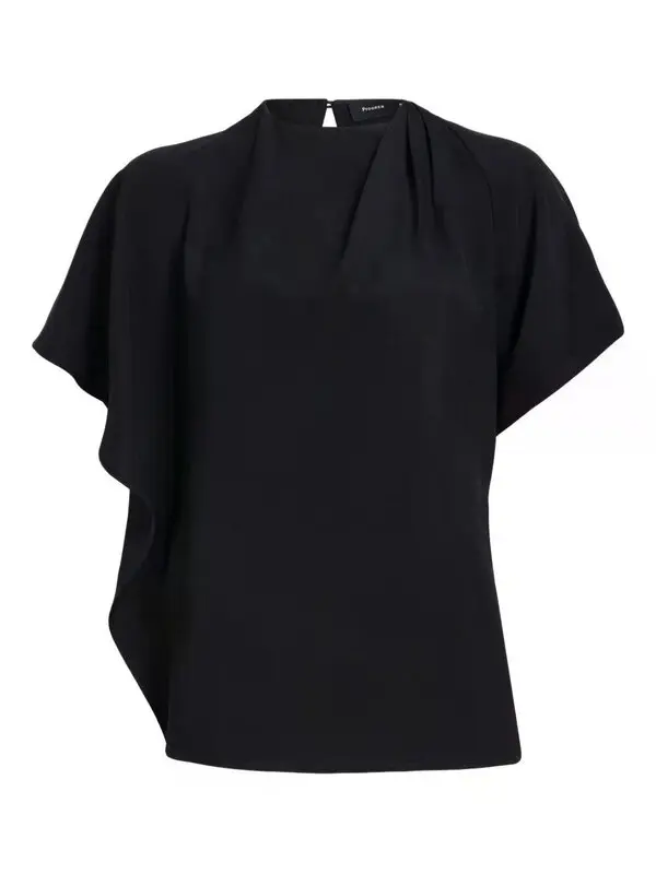 Proenza Schouler Etta Blouse - Black