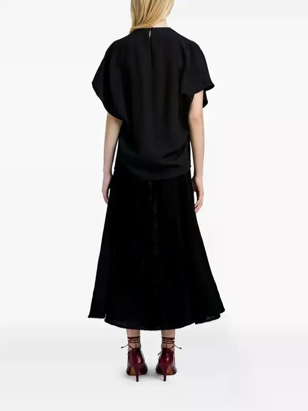 Proenza Schouler Etta Blouse - Black