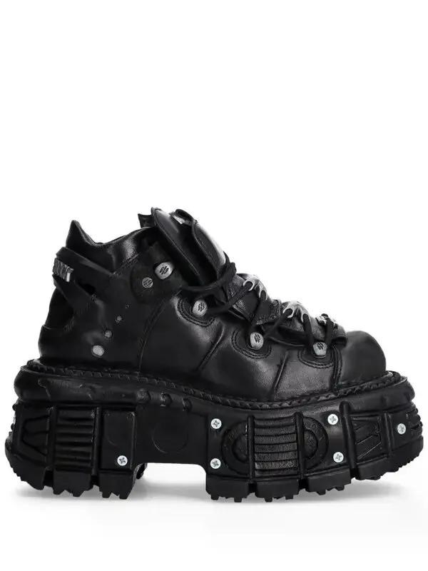 NEW ROCK Lace-up Platform Sneakers