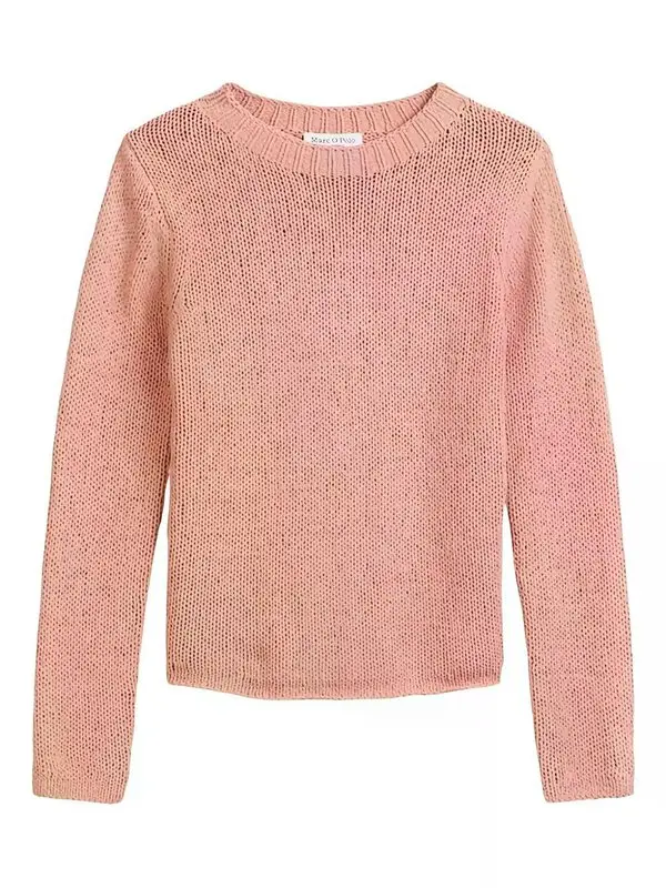 Marc O'polo Open-knit Sweater - Pink