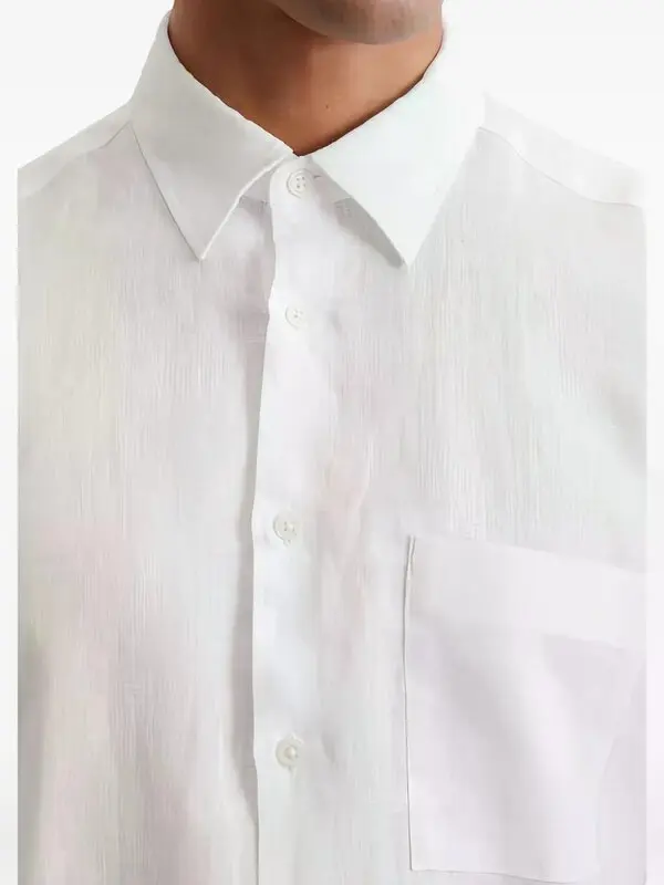 Marc O'polo Short-sleeve Button-up Shirt - White