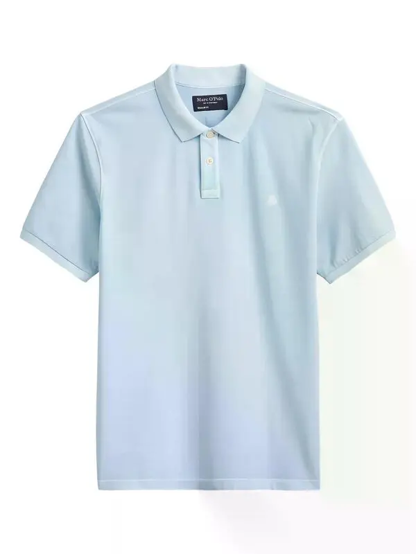 Marc O'polo Logo-embroidered Polo Shirt - Blue