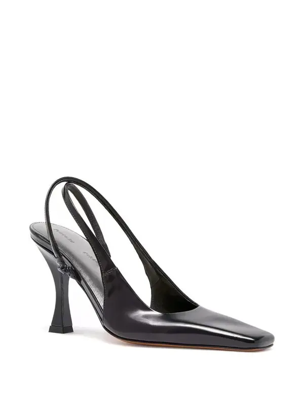Proenza Schouler Trap Cross Pumps - Black