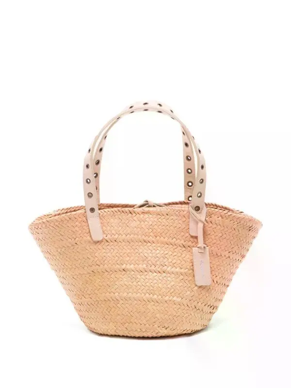 Nannacay Woven Straw Tote Bag