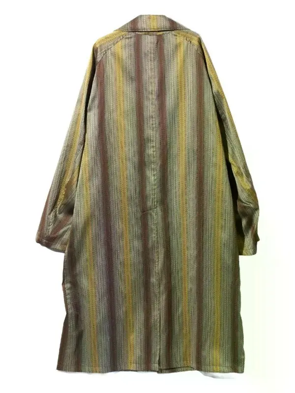 Needles Balcollar Striped Coat