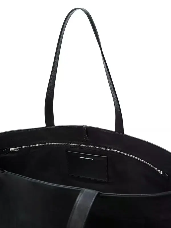 Alexander Wang Embossed-logo Tote Bag - Black