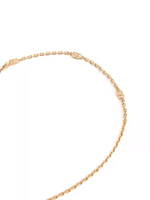Valentino Garavani Heart-pendant Necklace - Gold