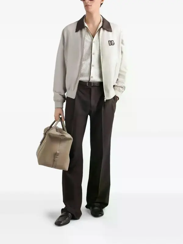 Dolce & Gabbana Zip-up Bomber Jacket