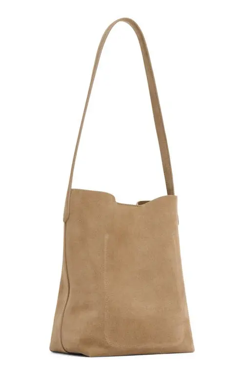 MANSUR GAVRIEL Small Everyday Cabas Suede Hobo Bag - Anise