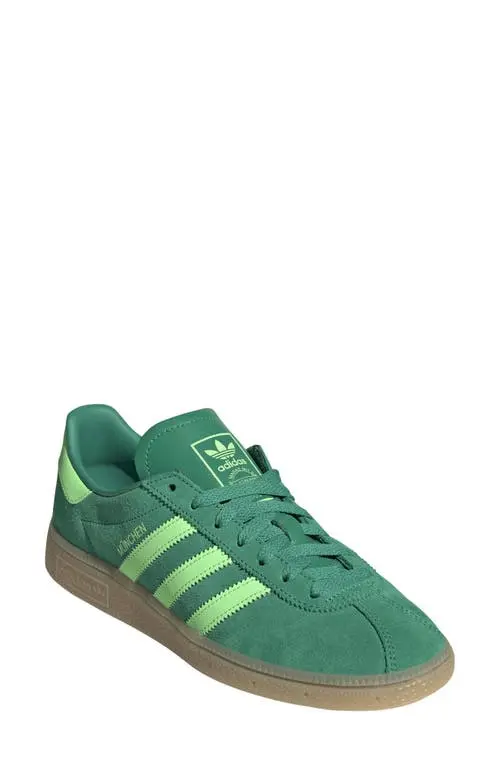Adidas München Sneakers - Court Green/lime Burst/gum