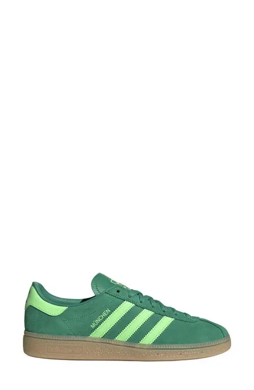 Adidas München Sneakers - Court Green/lime Burst/gum