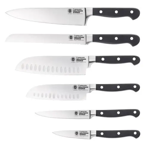 CUISINE::PRO Wolfgang Starke Klar 7-piece Knife Block