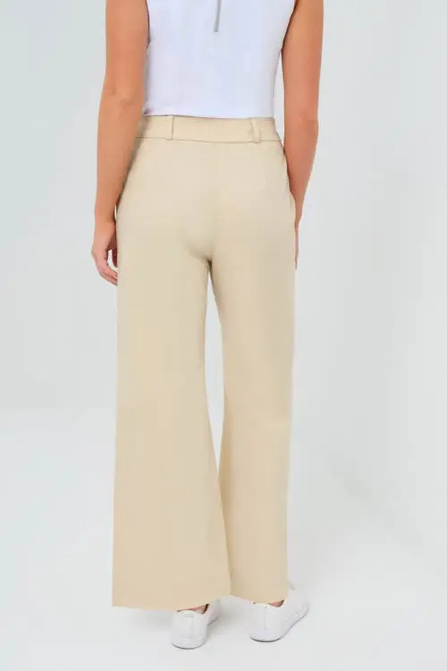 Anatomie Ivanna Performance Cotton Cropped Flare Pant