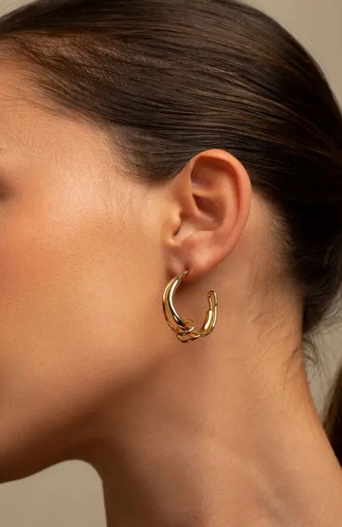 PIERETTI Claudette Hoop Earrings