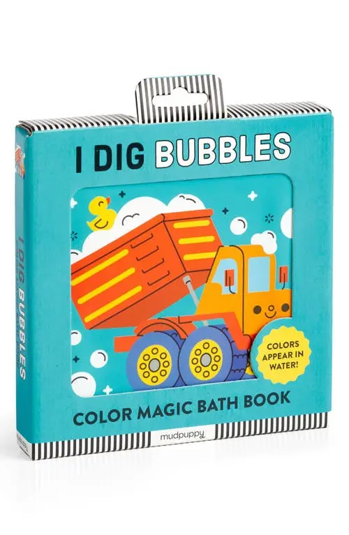 CHRONICLE BOOKS I Dig Bubbles! Color Magic Bath Book - Multi