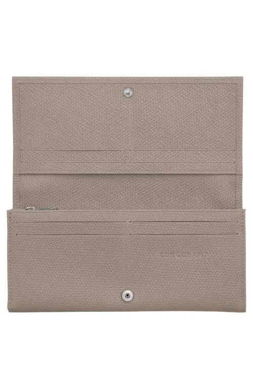 Longchamp Le Roseau Long Continental Wallet - Clay