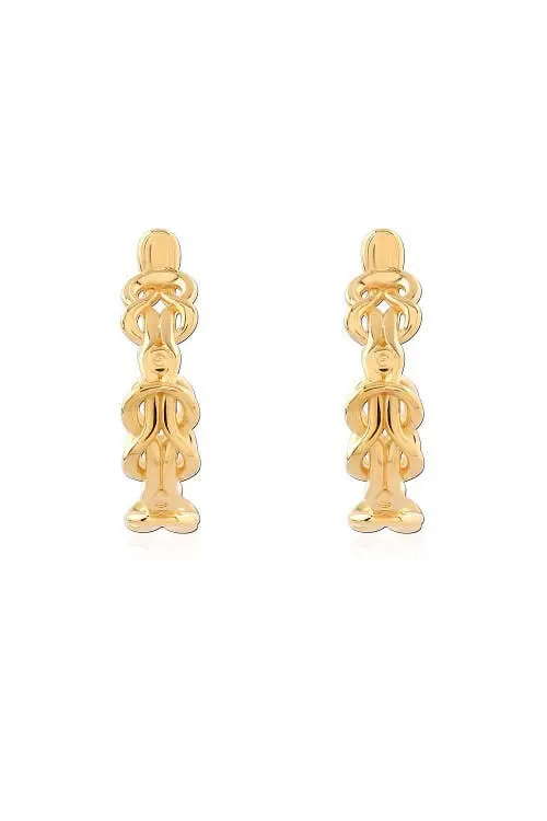 ASTOR & ORION Hera Hoops - Gold