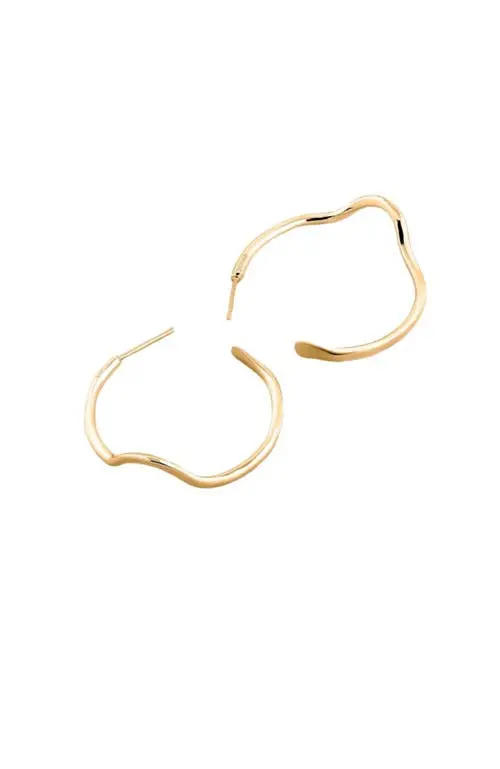 PIERETTI Noele Large Hoop Earrings