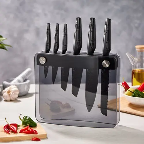 CUISINE::PRO Id3® Samurai 7-piece Sakai Knife Block