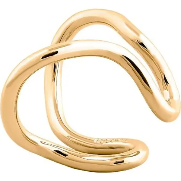 PIERETTI Nora Ear Cuff - Gold Plate