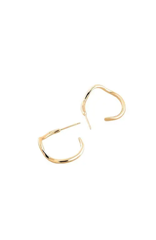 PIERETTI Noele Medium Hoop Earrings