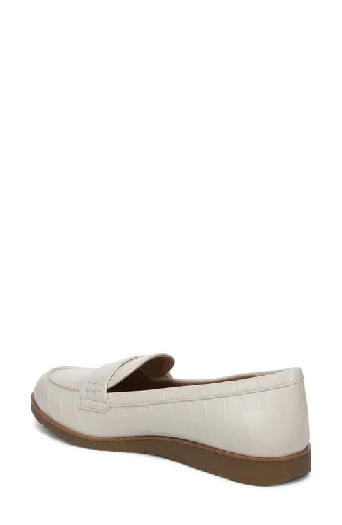 LIFESTRIDE Leopard Print Wedge Loafer - Bone