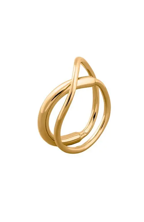 PIERETTI Cameron Ring - Gold Plate